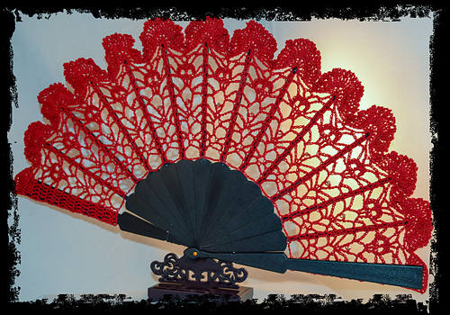 Ravelry: Skull Hand Fan pattern by Brandi Brewer