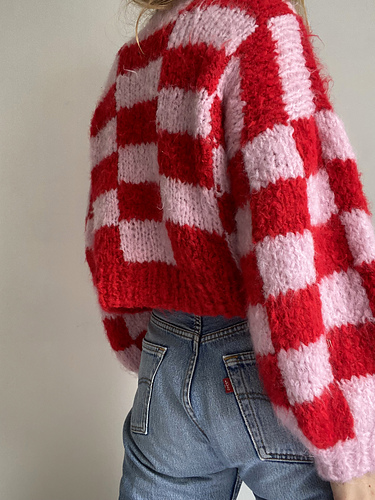 Ravelry: Magic Checkered Sweater pattern by LE PULL