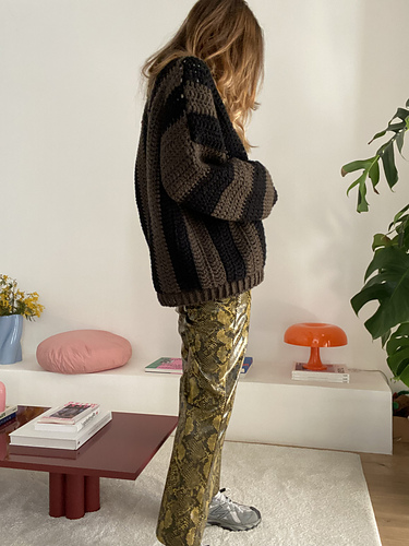 Ravelry: Pop Corn Sweater pattern by LE PULL