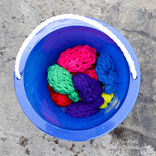 Ravelry: Finger Knit Water Balloons pattern by Megan Meyer