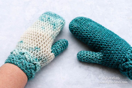 Ravelry: Celtic Winters Mittens pattern by Megan Meyer