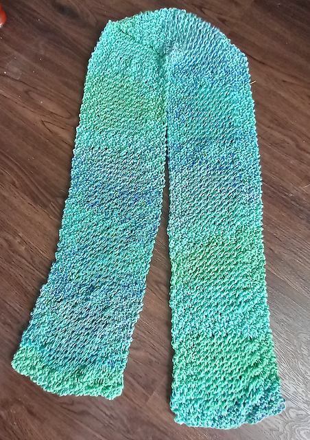 Ravelry: Witches' Ladder Scarf pattern by Melissa Frazier