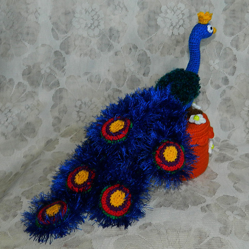 Ravelry: Amigurumi bird. Royal Peacock pattern by Elena Pichugina