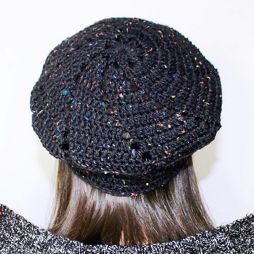 Ravelry: Easy Crochet Beret pattern by LenyseaCrochet