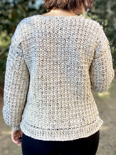 Ravelry: Textured Sweater pattern by LenyseaCrochet