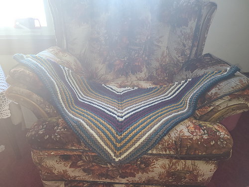 Ravelry: Iced Coffee Shawl pattern by The Sampler Girl