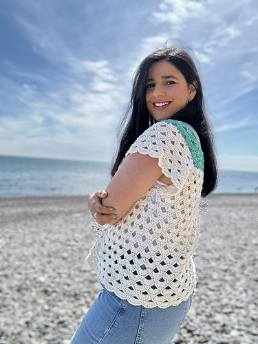 Ravelry: Grand Arches Summer Top pattern by Leonela Cevallos