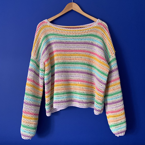 Ravelry: Rainbow Jumper pattern by Leonela Cevallos