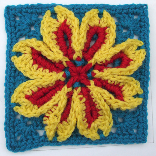 Ravelry: Flame Flower pattern by Leonie Morgan