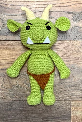 Ravelry: Gruesome Ogre pattern by Brittany Ford
