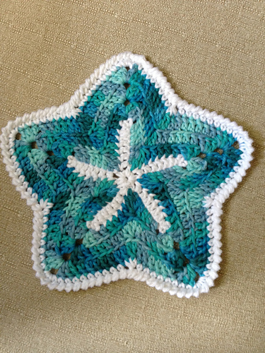 Ravelry: Starfish Dishcloths pattern by Mary Ann Frits