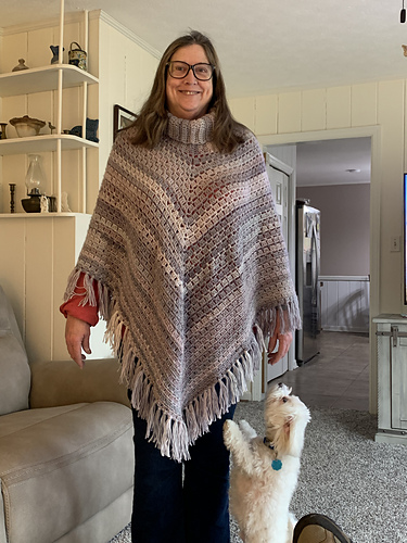 Ravelry: Sporty Poncho pattern by Salena Baca