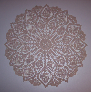 Ravelry: Les-Fleurs' First Doily