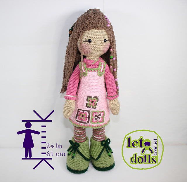 Ravelry: Pippa Extra Large Doll pattern by Maria Sanchez