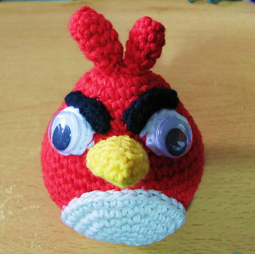 Ravelry: Angry Bird The Red Bird pattern by kokopenguin
