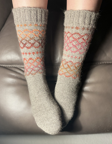 Ravelry: Dublin Memories Socks pattern by Zanete Knits