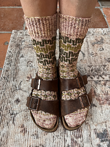 Ravelry: London Memories Socks pattern by Zanete Knits