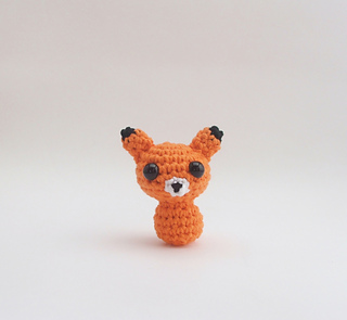 Ravelry: Amigurumi Mini Fox Toy pattern by LittleBittyKnitter Designs