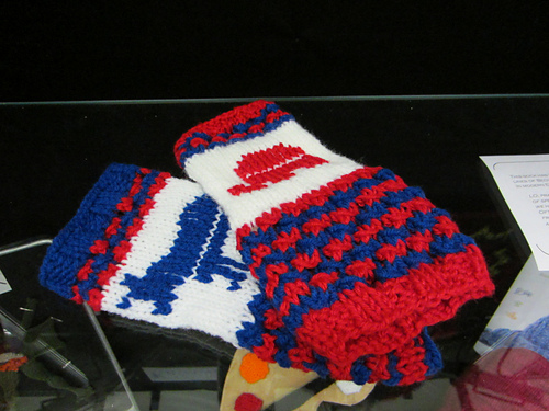 Ravelry: Rock the Vote Fingerless Gloves - Democrat pattern by Brittany ...