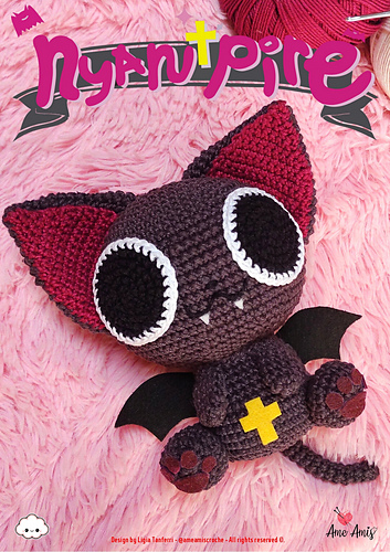 Ravelry: Nyanpire The Vampire Cat Anime pattern by Ame Amis