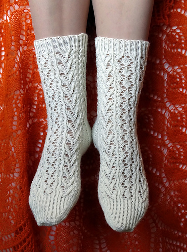 Ravelry: Melody of wool Socks pattern by Liliya Patashka