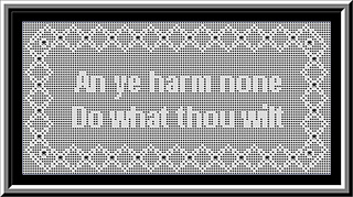Ravelry: Wiccan Rede pattern by Jacqueline Bartee