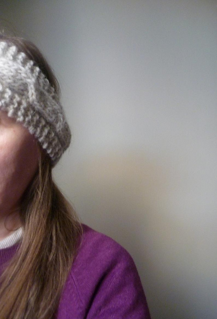 Ravelry: Chunky Cable Headband Beginners Knit pattern by Caroline Ratcliffe