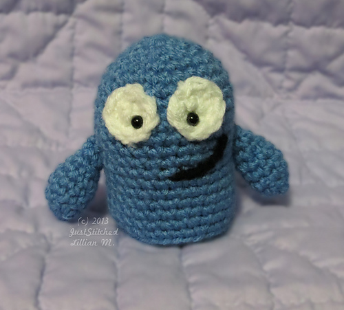 Ravelry: Blooregard Q. Kazoo (Bloo) pattern by Just Stitched