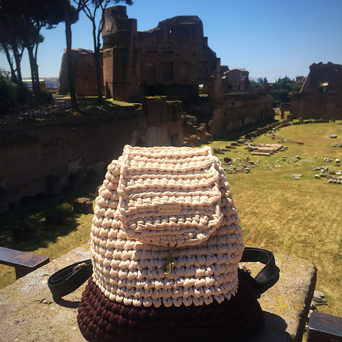 Ravelry: Ransen Backpack pattern by Lavinia Voiculescu