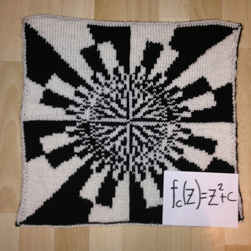 Ravelry: Julia Fatou Fractal Pillowcase pattern by Lina Wolf