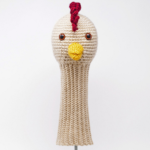 Ravelry: Chicken Golf Club Cover pattern by Linda Wright - Lindaloo ...
