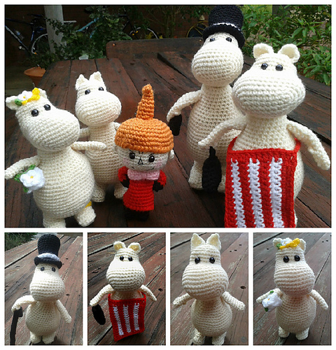 Ravelry: LindaDavie's The Moomin Family