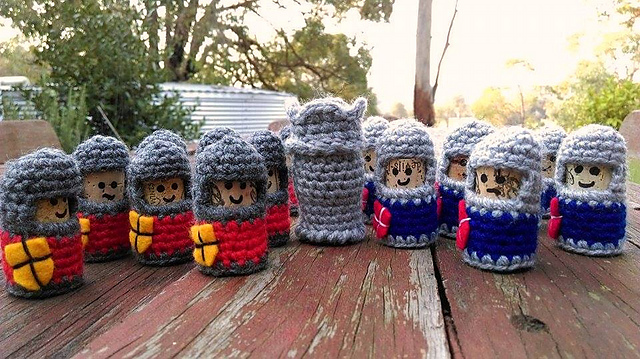 Ravelry: LindaDavie's Crochet and Corks - Chess Set