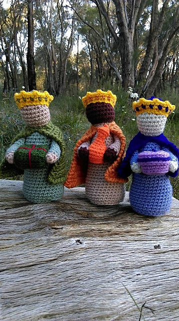Ravelry: LindaDavie's Christmas Nativity with Three Wise Men