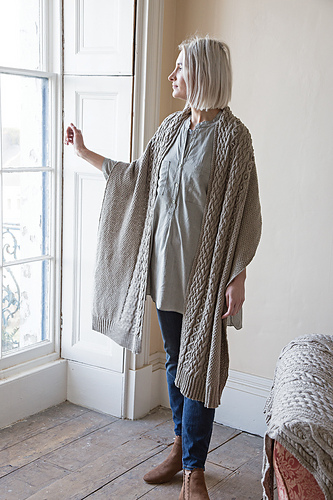 Ravelry: Aran Wrap pattern by Martin Storey
