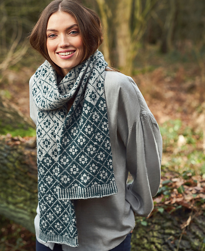 Ravelry: Lattice Scarf pattern by Martin Storey