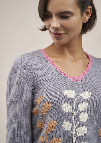 Ravelry: Wild Flowering Sweater pattern by Dee Hardwicke