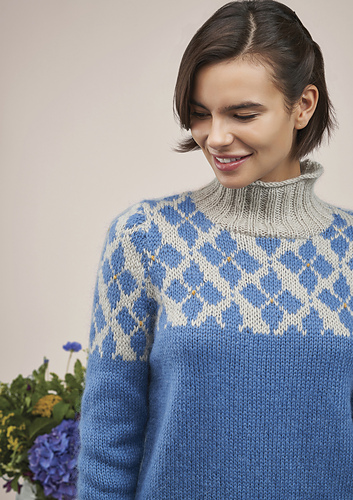 Ravelry: Hydrangea Sweater pattern by Dee Hardwicke