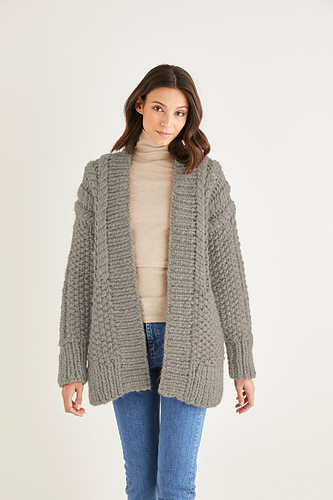 Ravelry: Textured Cardigan 10192 pattern by Sirdar