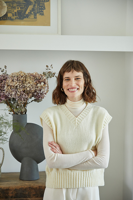 Ravelry: V-Neck Vest 10327 pattern by Hayfield