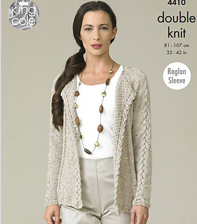 Ravelry: 4410 Cardigans pattern by King Cole Ltd