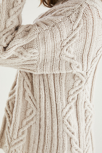 Ravelry: 10607 Diamond Cable Sweater pattern by Hayfield