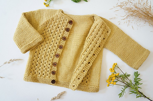 Ravelry: Unisex cardigan pattern by Kasia Lubinska
