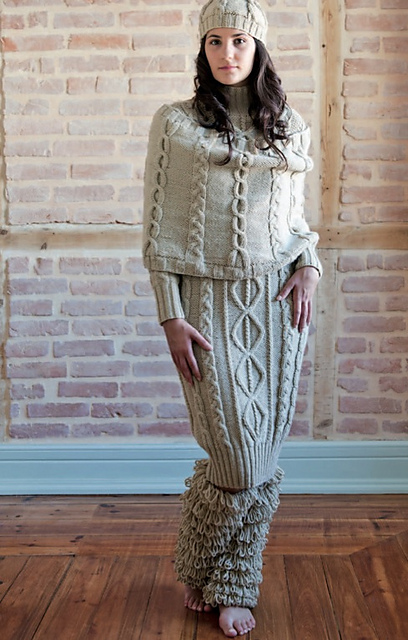 Ravelry: Tradição Braided Dress pattern by Rosarios 4