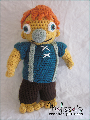 Ravelry: Ogre Doug - Wallykazam pattern by Melissa's Crochet Patterns