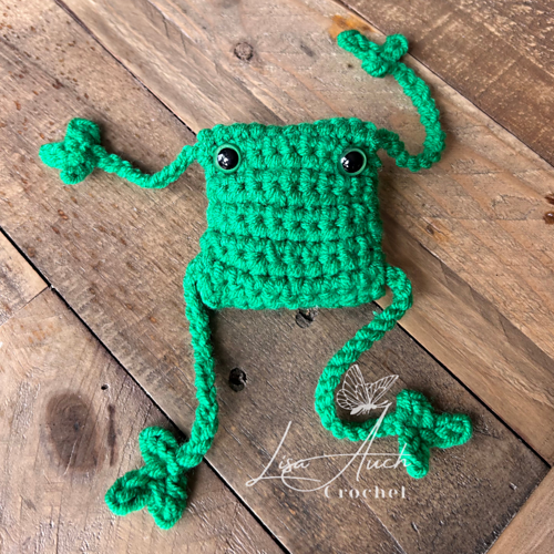 Ravelry: Leggy Frog (2sizes) pattern by LisaAuch Crochet