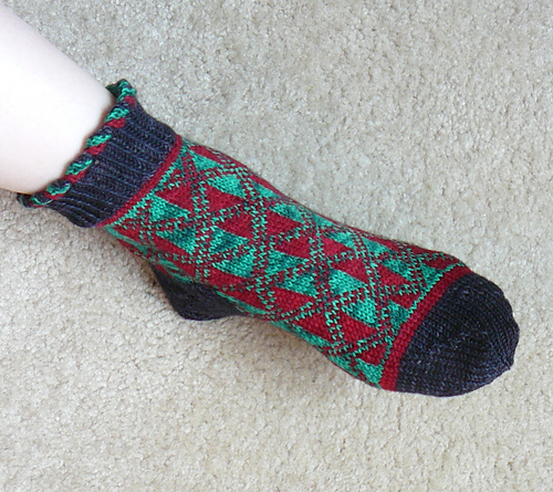 Ravelry: Oh La La Socks pattern by Tanja Luescher
