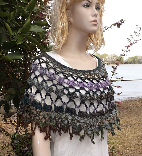 Ravelry: Lace Shoulder Wrap pattern by Lisa Gentry