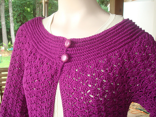 Ravelry: Festive Cardigan pattern by Lisa Gentry
