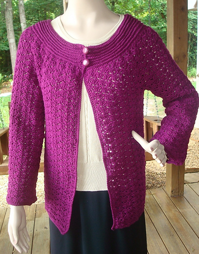 Ravelry: Festive Cardigan pattern by Lisa Gentry